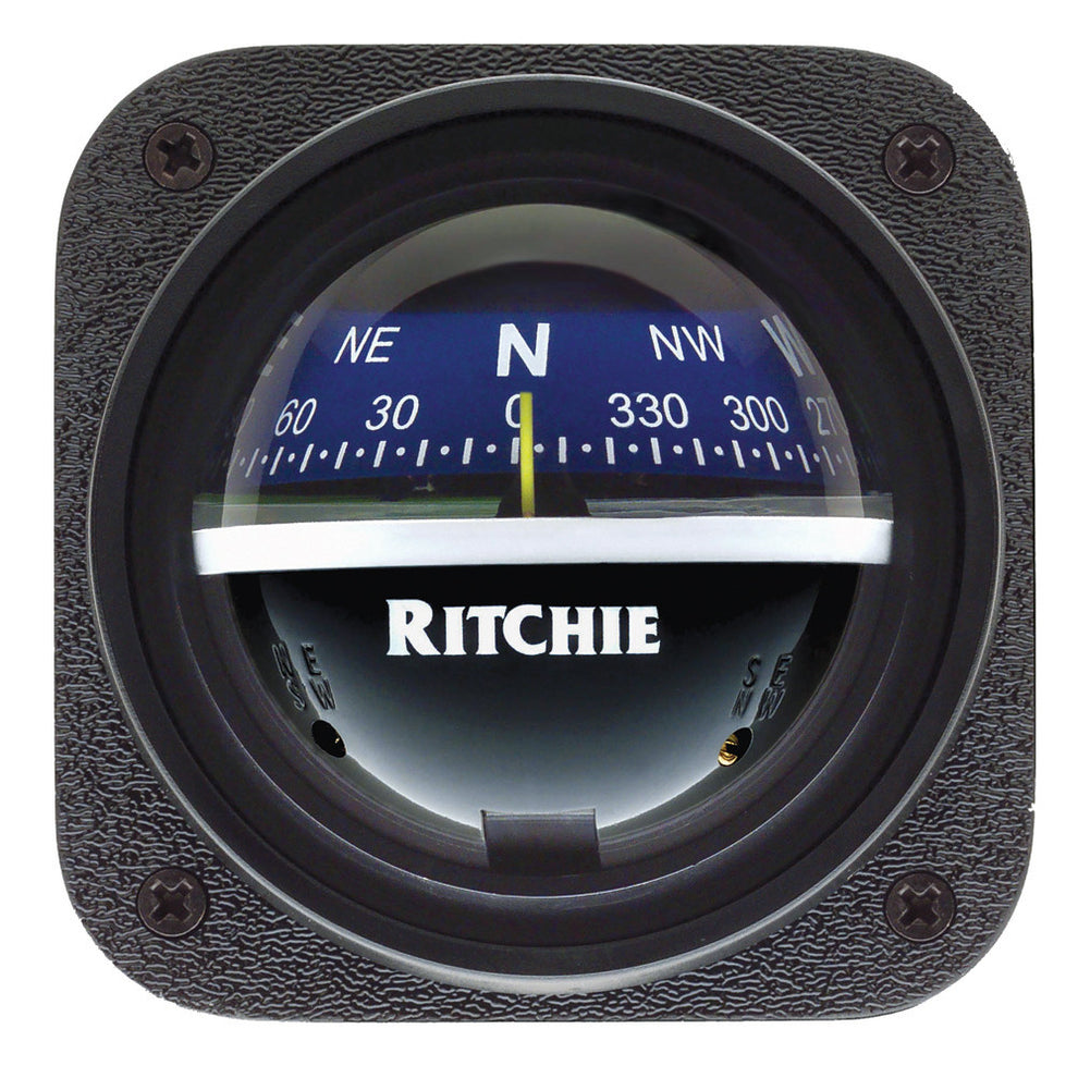 Ritchie V-537B Explorer Compass - Bulkhead Mount - Blue Dial – Reel ...