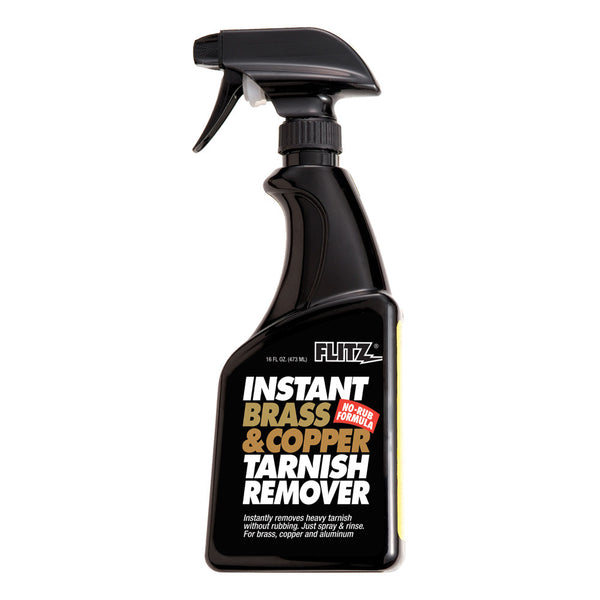 Flitz Instant Brass & Copper Tarnish Remover - 16. oz Spray – Reel ...