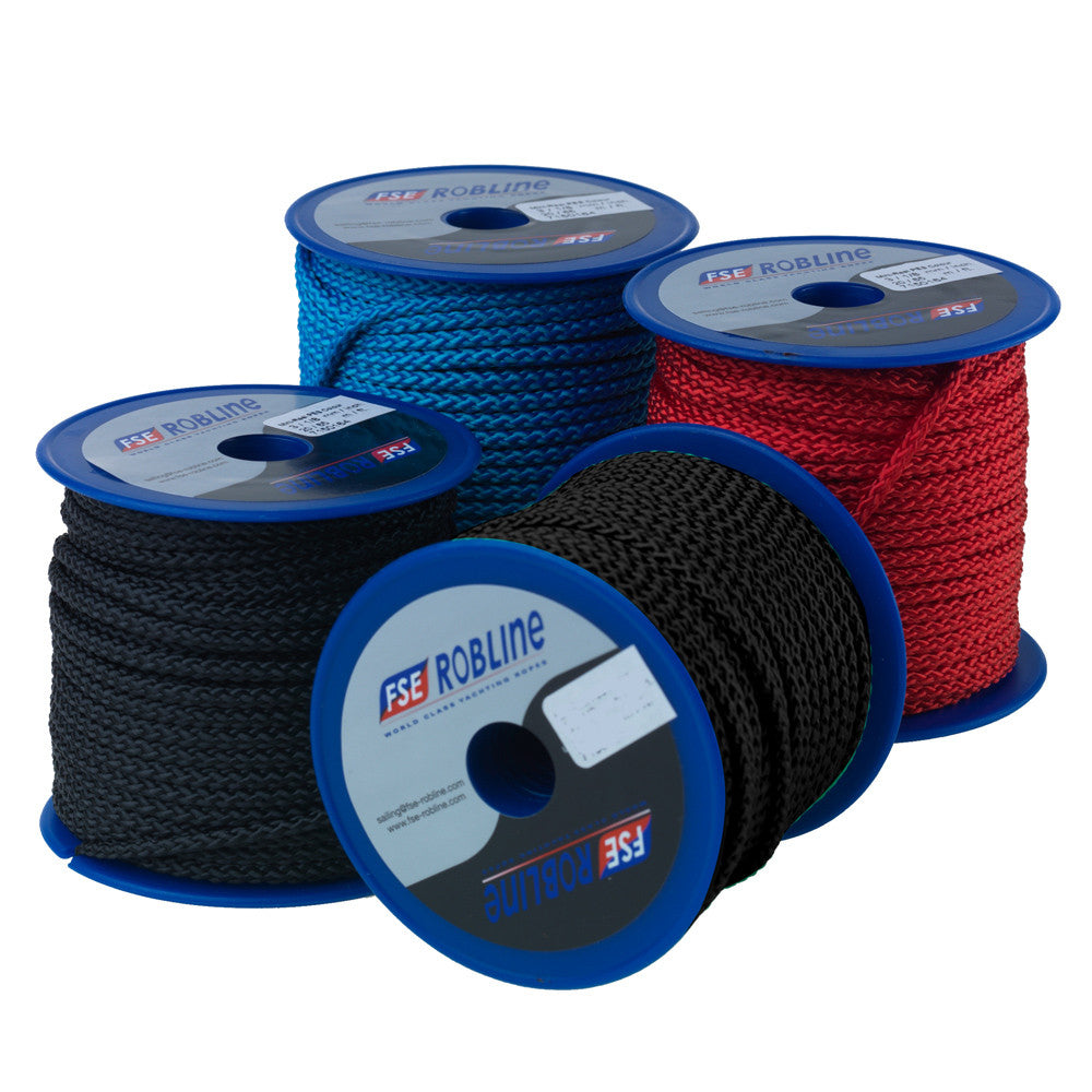 Robline Orion 500 Mini-Reel - 2mm (.08") Black - 30M – Reel Draggin' Tackle