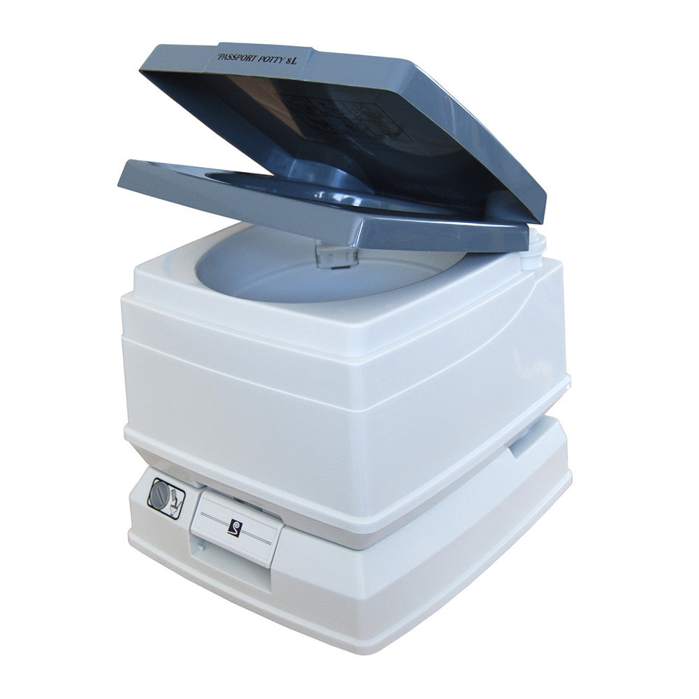 Dock Edge Passport Potty 8L SpaceSaver Portable Toilet – Reel Draggin ...
